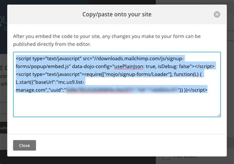 Adding A Mailchimp Popup Form To Your Wordpress Site Tualatin Web