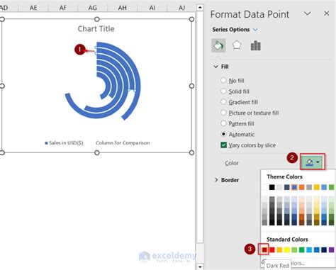 How To Create A Radial Bar Chart In Excel 4 Steps