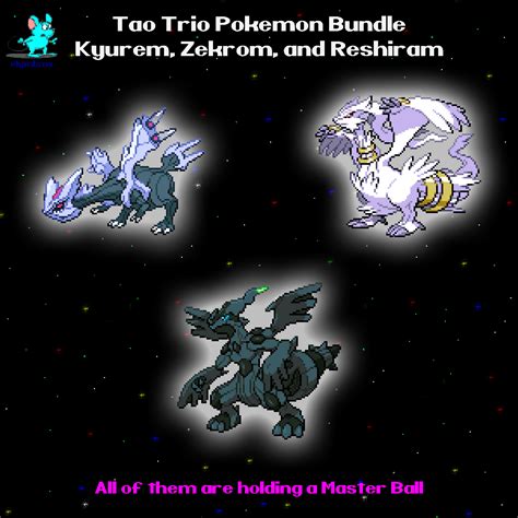 Kyurem Reshiram And Zekrom