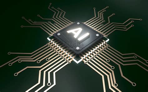 Ai 인공 지능 칩 배경 사진 및 창의적인 일러스트 무료 다운로드 Lovepik