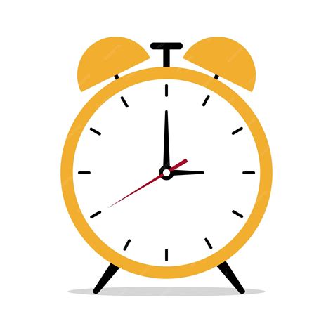 Premium Vector Alarm Clock Icon Vector Illustration