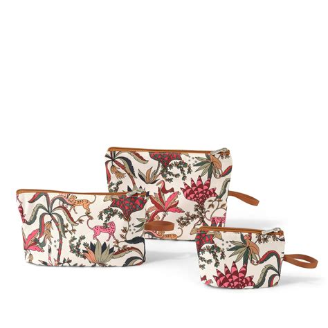 Packing Pouch Trio Jungle White Bubsmamy