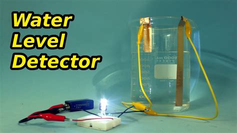 Simple Water Level Detector Circuit Diagram