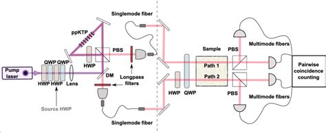 Schematic Of The Experimental Setup Wavelength Tunable Download