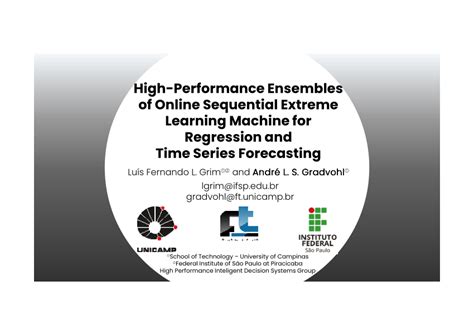 Pdf High Performance Ensembles Of Online Sequential Extreme Learning
