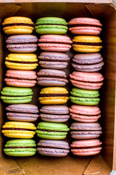 Easiest Fail Proof Macarons Recipe With Step By Step Photos Recipe