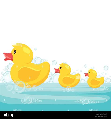 Bathtub Ducks Stock Vector Images Alamy