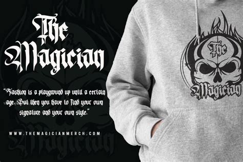 暗黑主题哥特式的英文衬线体字体 The Magician 艺字网