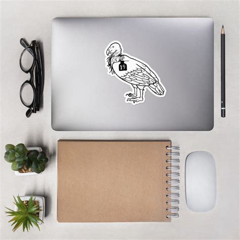 California Condor Sticker Bird Ornithology Aviculture Bubble Free