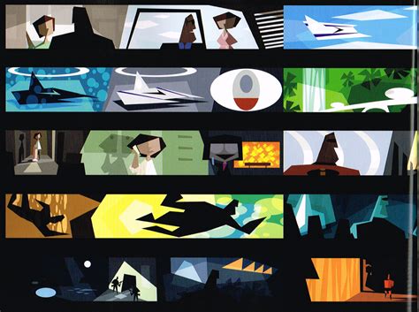 The Incredibles Color Scripts — Art And Animation
