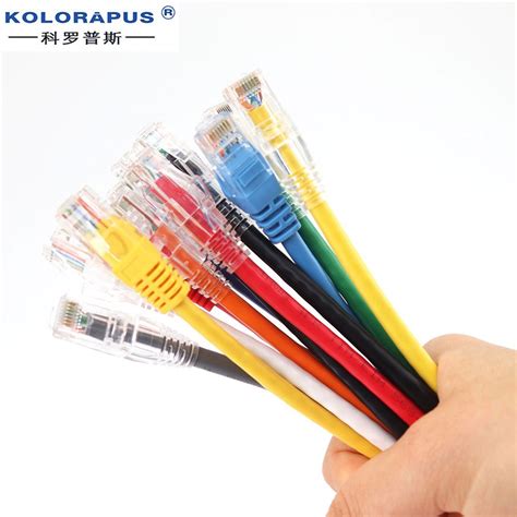 Cat6 Utp Network Jumper Cable Copper Jumper Cable 2m Cable And Wire