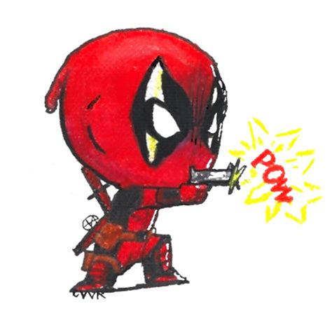 Deadpool Chibi Comic