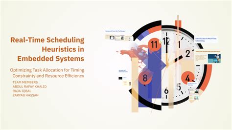 Real Time Scheduling Heuristics In Embedded Systems By Rafay No On Prezi