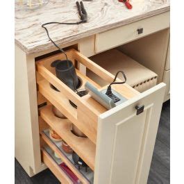 Base Height Vanity Grooming Organizer W Power VBOSC Rev A Shelf