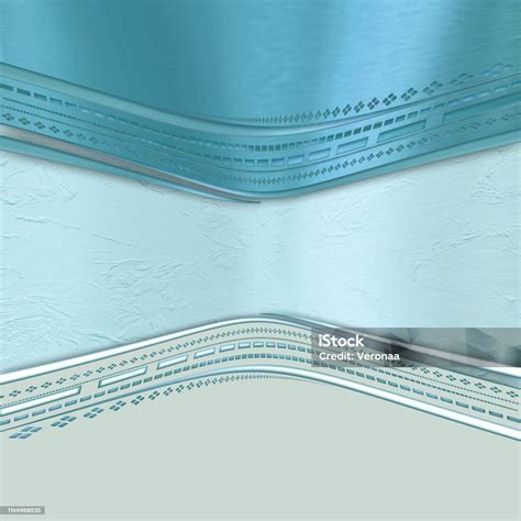 장식 라인과 빛나는 파란색 그라데이션 배경입니다 당신의 아름 다운 배경을 위한 템플릿입니다 배너 벽지 휴일 결혼식 축 하 파티