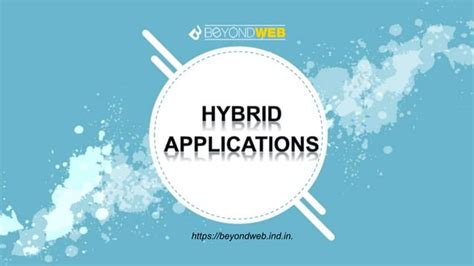 Hybird Mobile Application Development Ppt