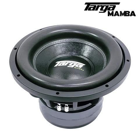 Targa Tg Mb122d Mamba Series 12″ Dvc D2 Subwoofer 26000w Max Motorsport