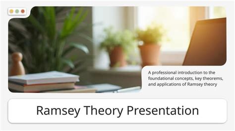 Ramsey Theory Ongraph Theory Presentationpptx
