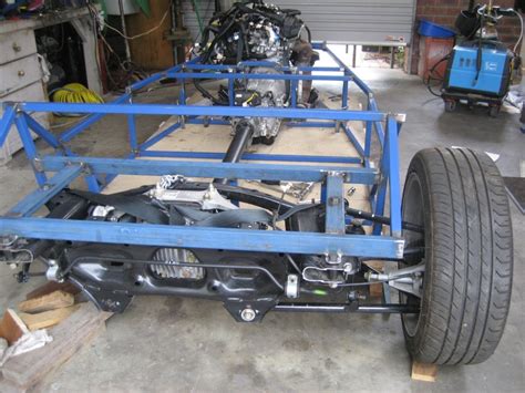 Photos Building The Locost Chassis