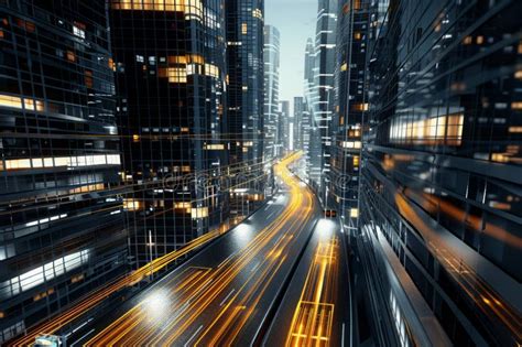 Technology Of Transportation Concept Traffic Control Systems Stock