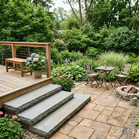 15 Step Down Patio Ideas To Elevate Your Backyard Design