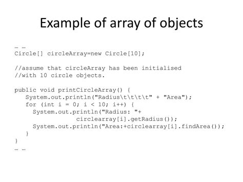 ppt unit 6 object oriented programming objects and classes powerpoint presentation id 4426112