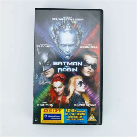 Batman And Robin Vhs Sur 1997 £4 49 Picclick Uk