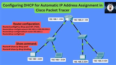 5 configuring dhcp for automatic ip address assignment in cisco packet
