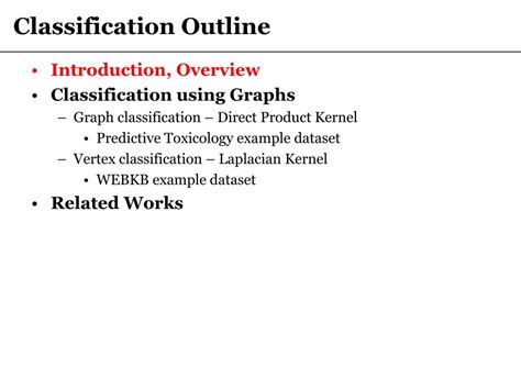Ppt Graph Classification Powerpoint Presentation Free Download Id