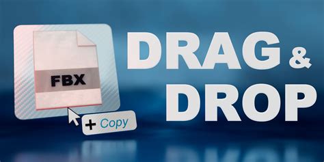 Drag Drop Import Blender