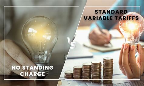 No Standing Charge Vs Standard Variable Tariffs