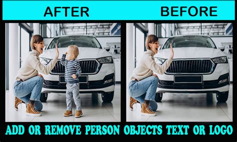add or remove person objects text using photoshop by designer melon