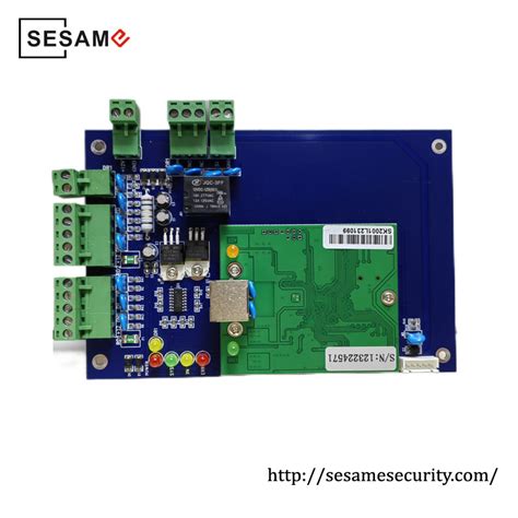 1 Doors IP TCP Access Control Panel Board Lock And RFID Card Reader