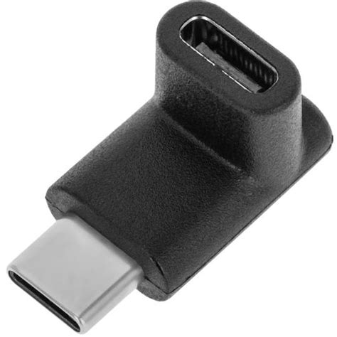Angled USB Adapter C Female Angled To C Male Cablematic