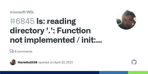 Ls Reading Directory Function Not Implemented Init 1 Error Mountplan9withretry