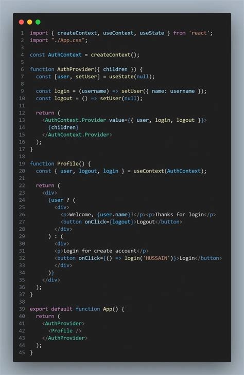 hamid hussain on linkedin reactjs usecontexthook