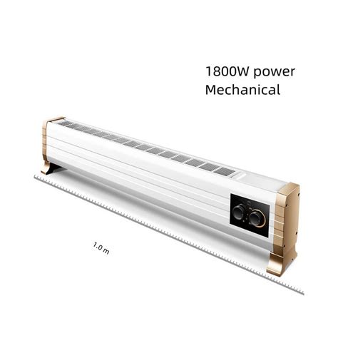 Baseboard Heater Household Electric Radiator Energy Saving Power Saving Speed Heat Electric