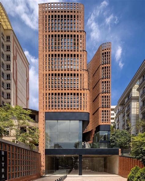 Iranianarchitecture Iranianarchitect Architectural Brick Brickfacade… Parametricarchitecture
