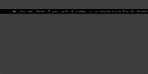 Github Scorpozoidpmenu Primitive Batch Launcher For Windowsrtm Looks Like Dmenu