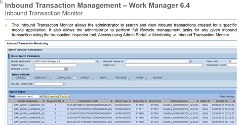 How To Enable The Inbound Transaction Error Handli Sap Community