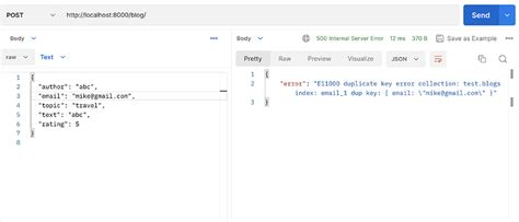 Expressmongoose Unique Option Not Working Nodejs Frameworks Mongodb Developer Community