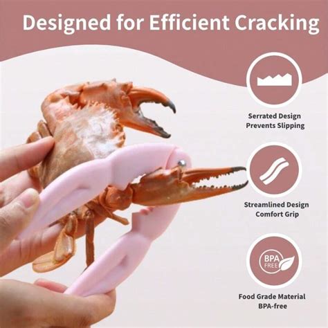 Crab Crackers And Tools Plastic Crab Leg Crackers Tool Efficient
