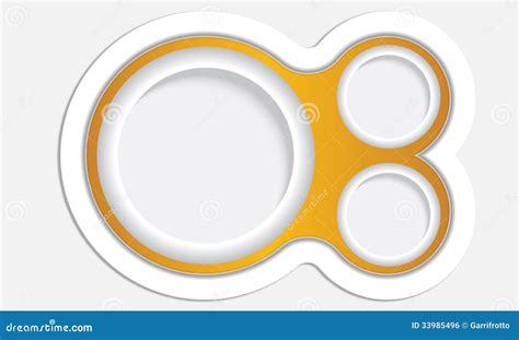 Circle Box For Text Stock Vector Illustration Of Bookmark