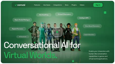 Convai Ai Conversations For Virtual Worlds And Immersive Gaming Tyyai Tools