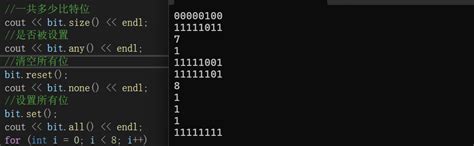 C必修：bitset的用法与实现c Bitset Csdn博客
