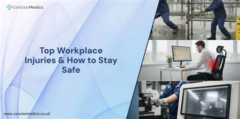 Top Workplace Injuries And How To Stay Safe