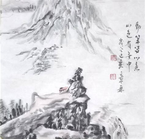 山色有无中 国画作品 马章乘作品展 马章乘在线作品 马章乘官方网站 雅昌艺术家网