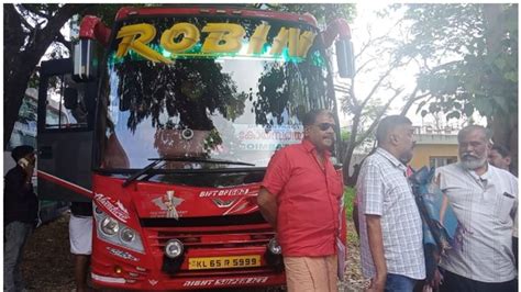 Robin Bus Latest News റോബിൻ ഇറങ്ങി പെർമിറ്റ് ലംഘനത്തിന് പിഴ