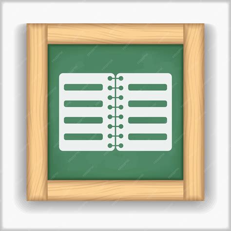 Premium Vector Notebook Icon