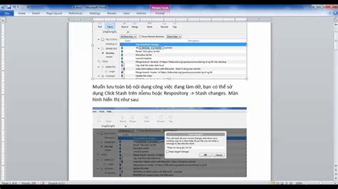 Bitbucket Và Sourcetree Stash Merge Branch Youtube